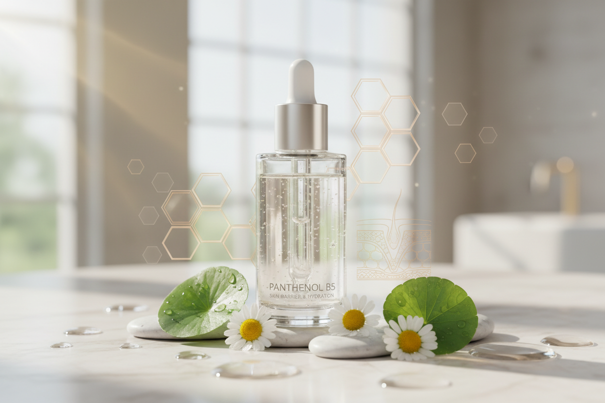 Panthenol (Pro-Vitamin B5): Benefits for Skin & Hair | Natural Moxy